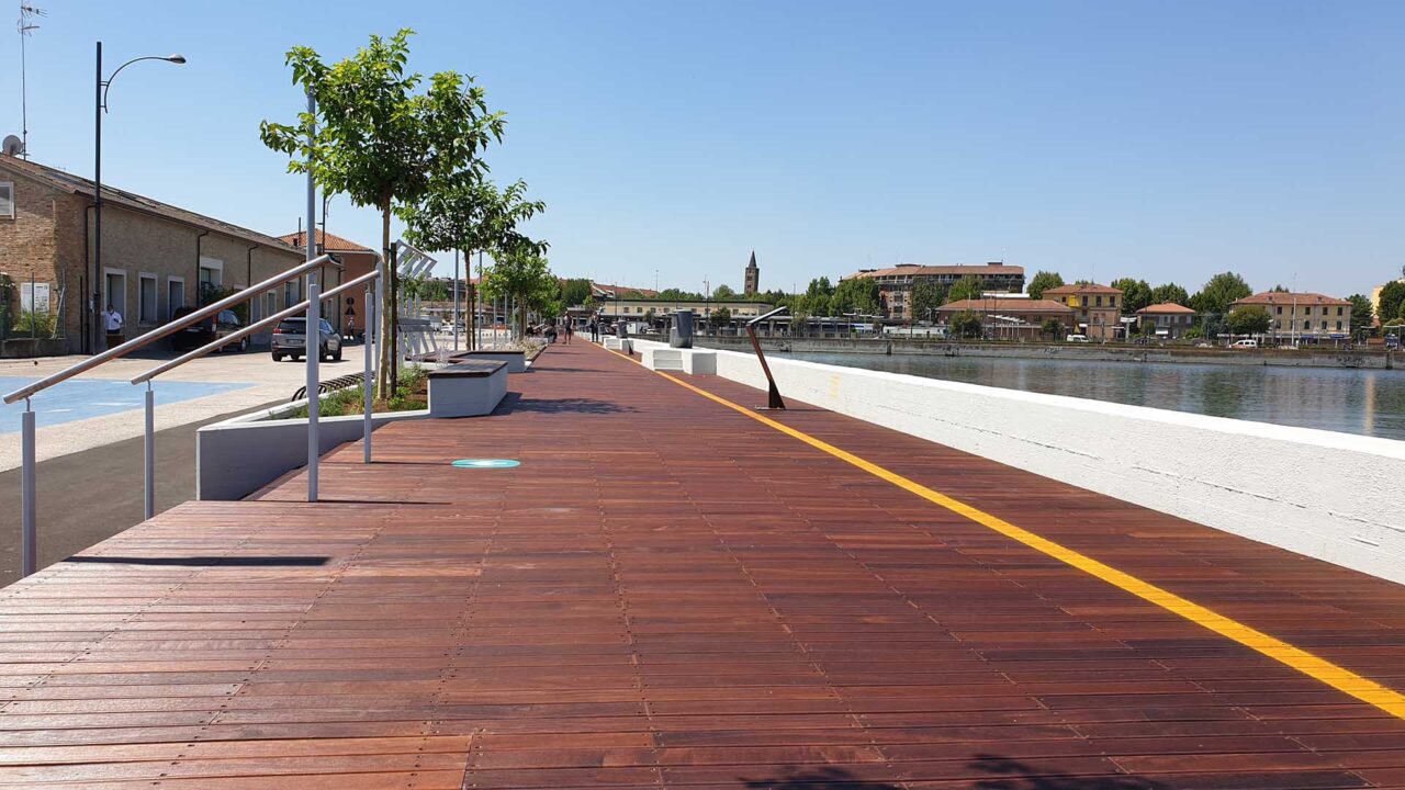 Alla Darsena di Ravenna inaugurata la passerella firmata Ravaioli - I ...