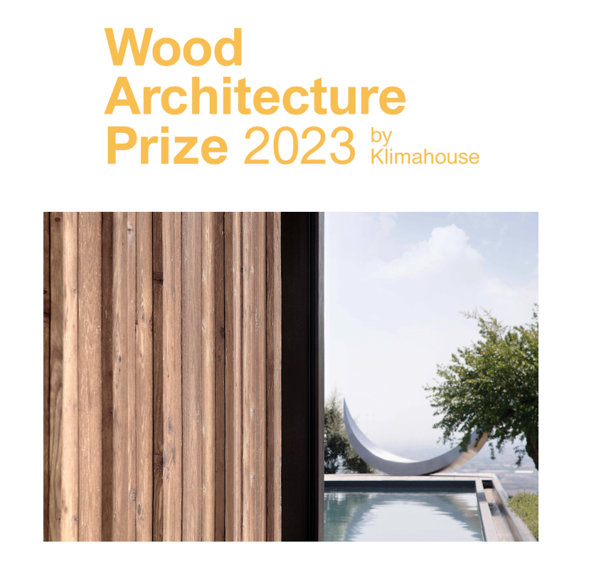 Wood Architecture Prize by Klimahouse: call aperta - I Love Parquet